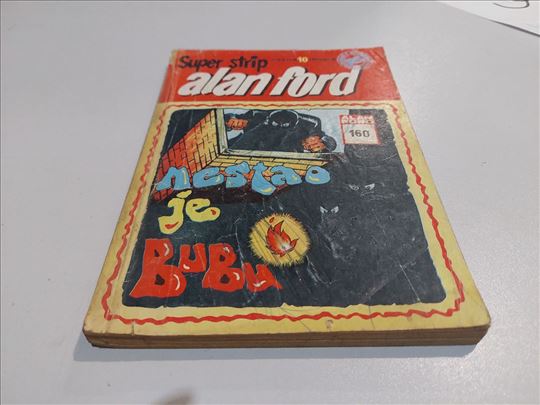 Alan Ford Nestao je bubu Super strip