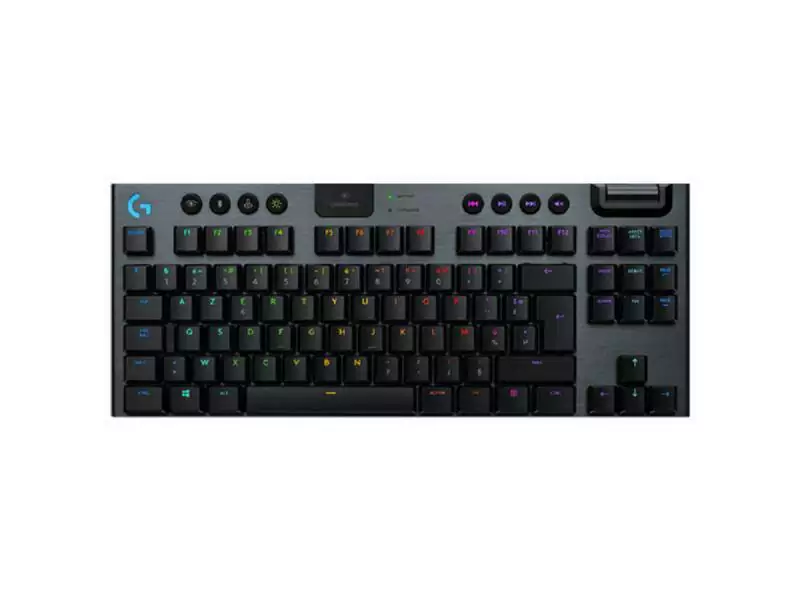 LOGITECH G915 Tenkeyless Lightspeed GL Tactile Wireless Gaming Keyboard