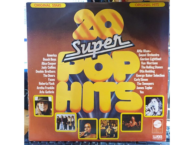 Various ‎– 20 Super Pop Hits, LP