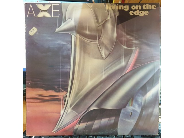 Axe ‎– Living On The Edge, LP