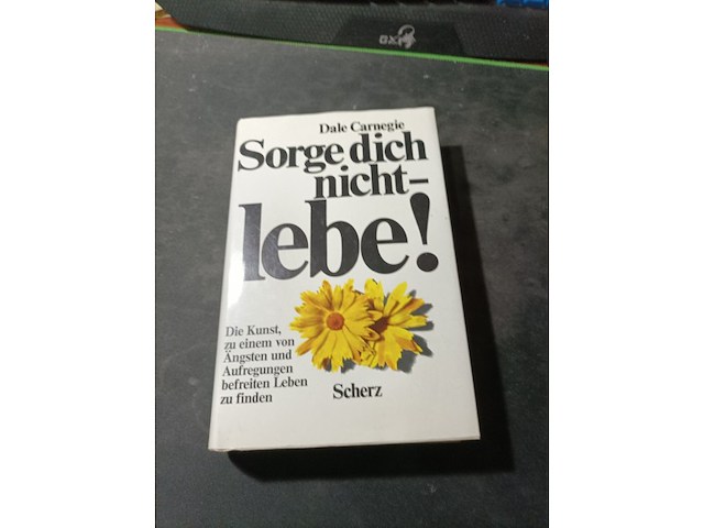 Sorge dich nicht lebe - Dale Carnegie