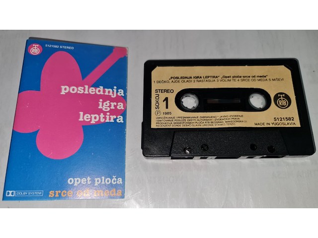 Poslednja Igra Leptira - Opet ploča, srce od meda