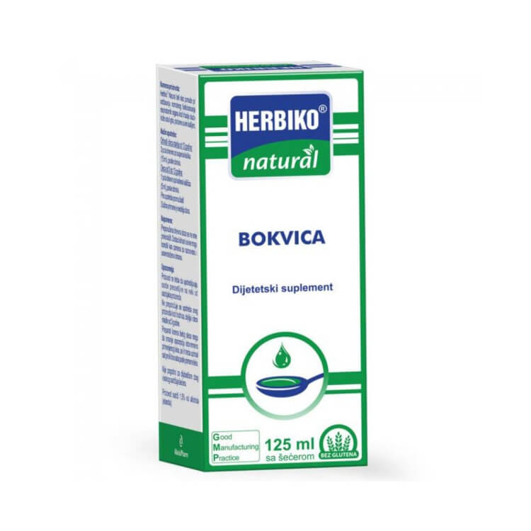 HERBIKO NATURAL SIRUP BOKVICA 125ML