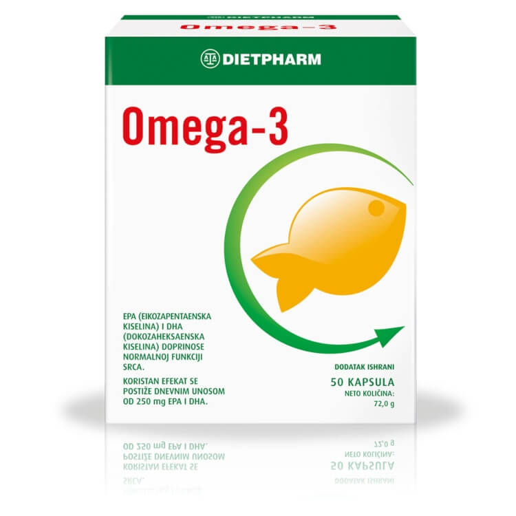 Dietpharm Omega 3 caps A50