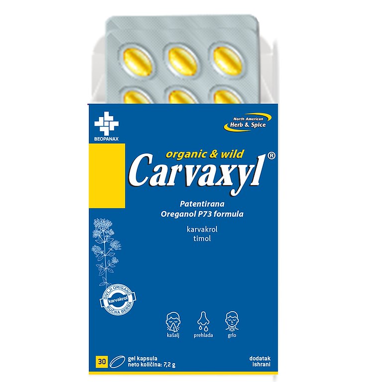 Carvaxyl® ulje divljeg origana u gel kapsulama a30