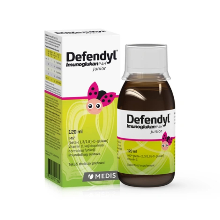 Imunoglukan Defendyl PH4 sirup junior 120 ml