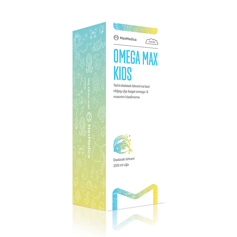 MAXMEDICA OMEGA MAX KIDS ULJE 100ML