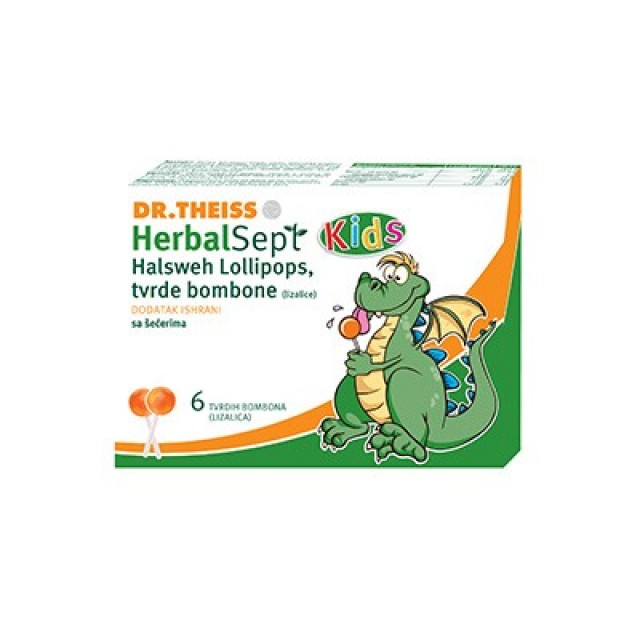 DR.THEISS HERBAL SEPT LIZ.ZA GRLO 6 KOM