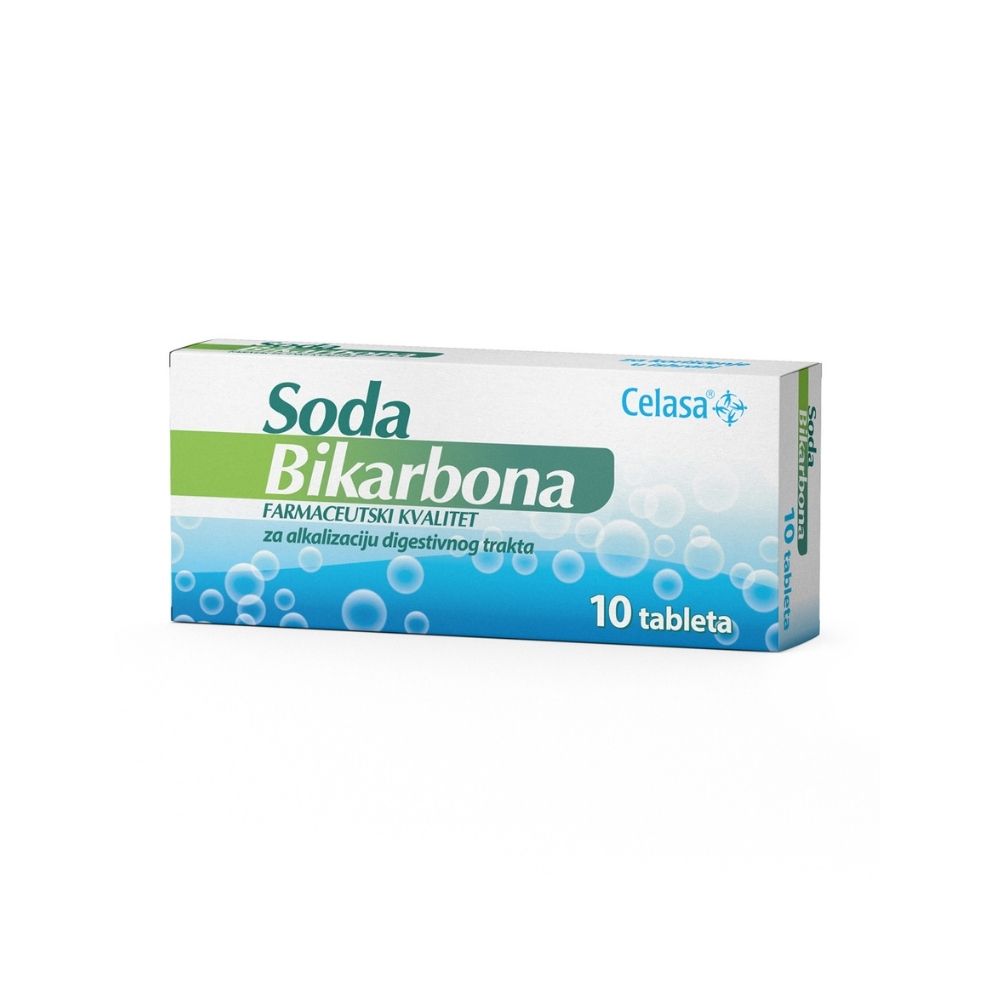 SODA BIKARBONA CELASA TABLETE A10