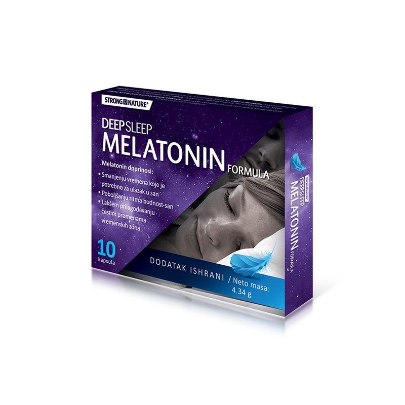 Elephant deep sleep melatonin 10 kapsula 2+1 gratis