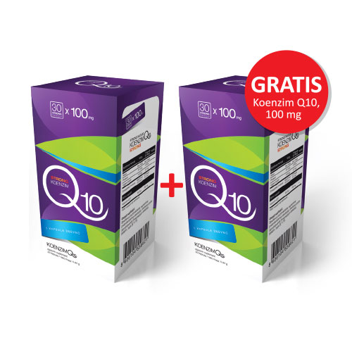 ELEPHANT KOENZIM Q10 30X100MG 1+1GRATIS