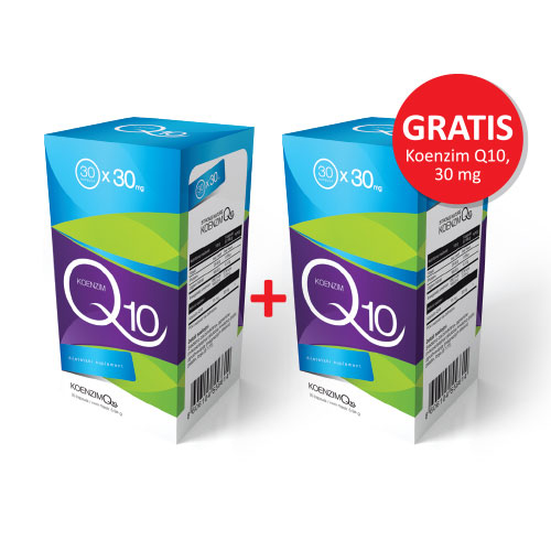 ELEPHANT KOENZIM Q10 30X30MG 1+1GRATIS