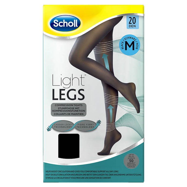 SCHOLL ČARAPE 20DEN BLACK M