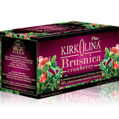 KIRKOLINA FILTER ČAJ BRUSNICA 30% A 20