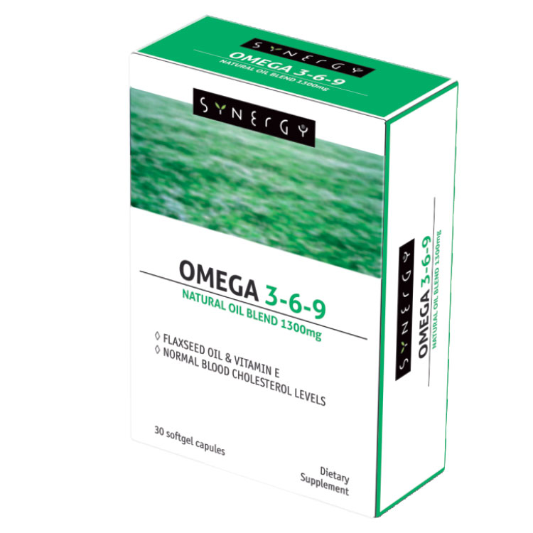 SYNERGY OMEGA 3-6-9 30 CAPS