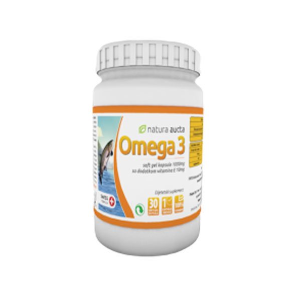 NATURA AUCTA OMEGA 3 1000MG+VITAMIN E 10MG A30