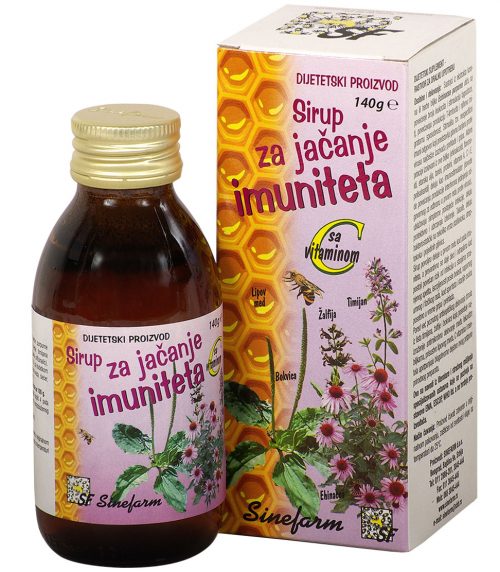 SINEFARM SIRUP ZA IMUNITET SA VITAMINOM C 140 G