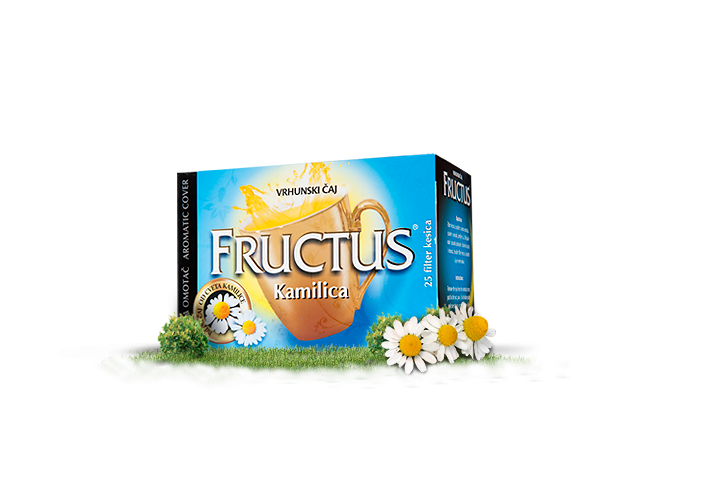 FRUCTUS FILTER ČAJ KAMILICA 25/1