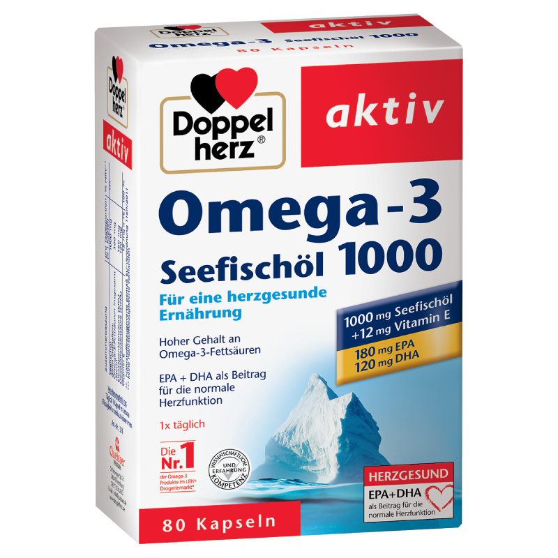 DH Aktiv Omega 3 Ulja morskih riba 1000mg kapsule a80