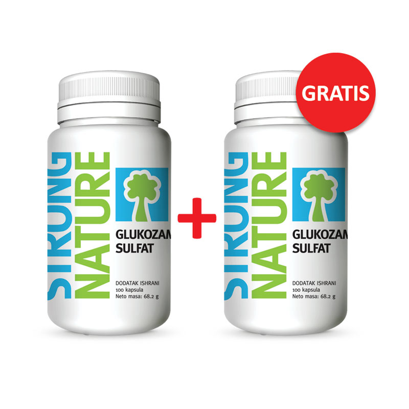 ELEPHANT GLUKOZAMIN SULFAT CAPS 100X500MG 1+1GRATIS