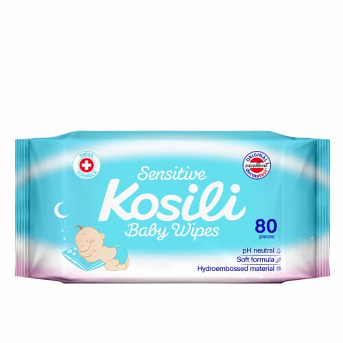 Kosili baby vlažne maramice a80 plave