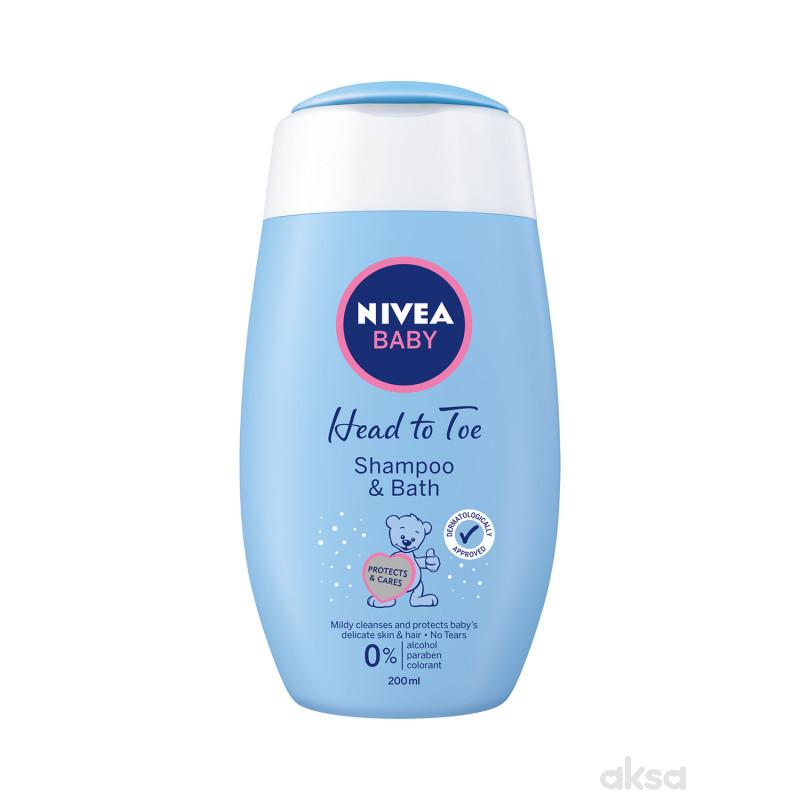 Nivea baby šampon/kupka 200ml