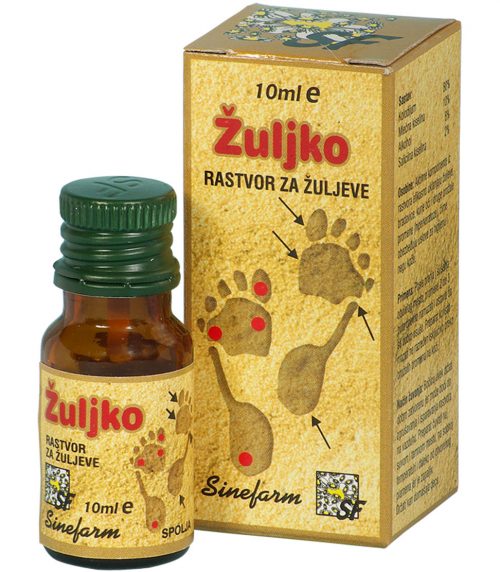 SINEFARM RASTVOR ZA ŽULJEVE 10 ML – ŽULJKO