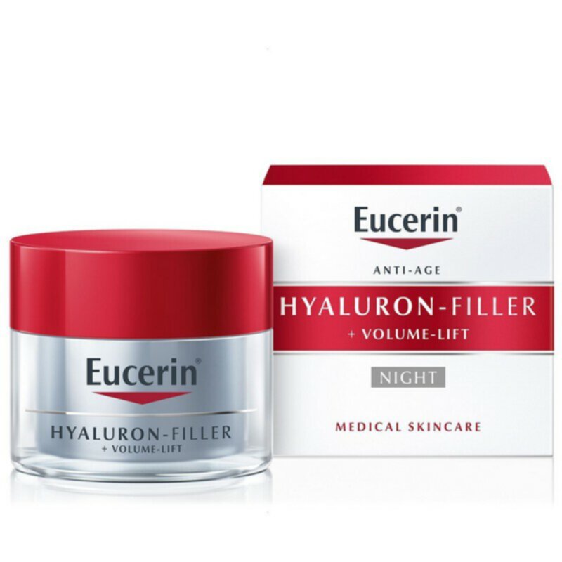 Eucerin Hyaluron-Filler + Volume-Lift noćna krema 50 ml