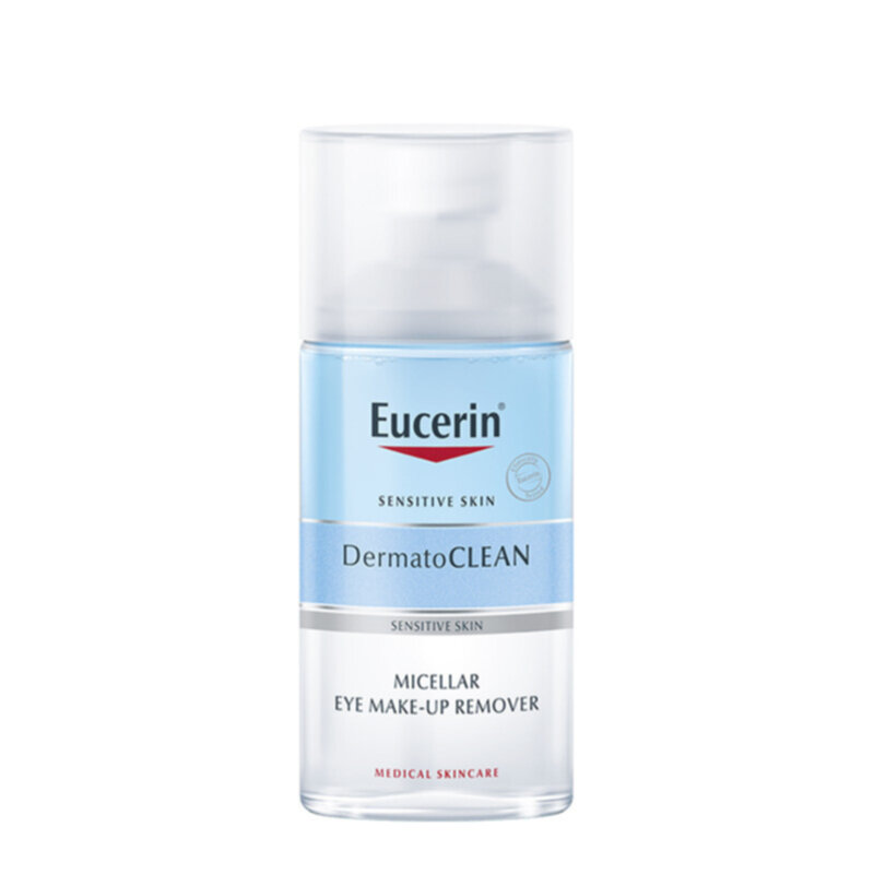 Eucerin DermatoClean micelarno sredstvo za skidanje šminke oko očiju 125 ml