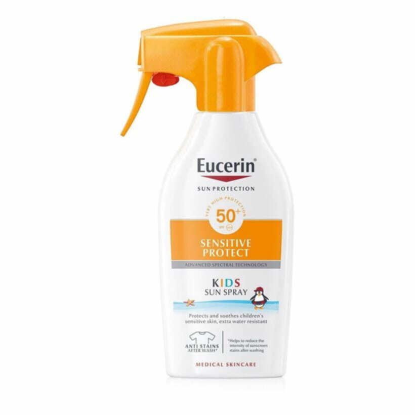 Eucerin Sun Sprej na pumpicu za zaštitu osetljive dečje kože od sunca SPF 50+ 300 ml