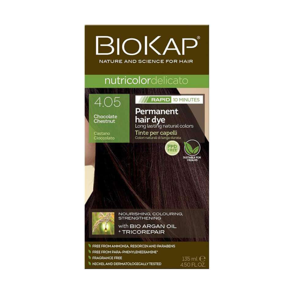 BIOKAP Delicato Rapid Farba za kosu 4.05