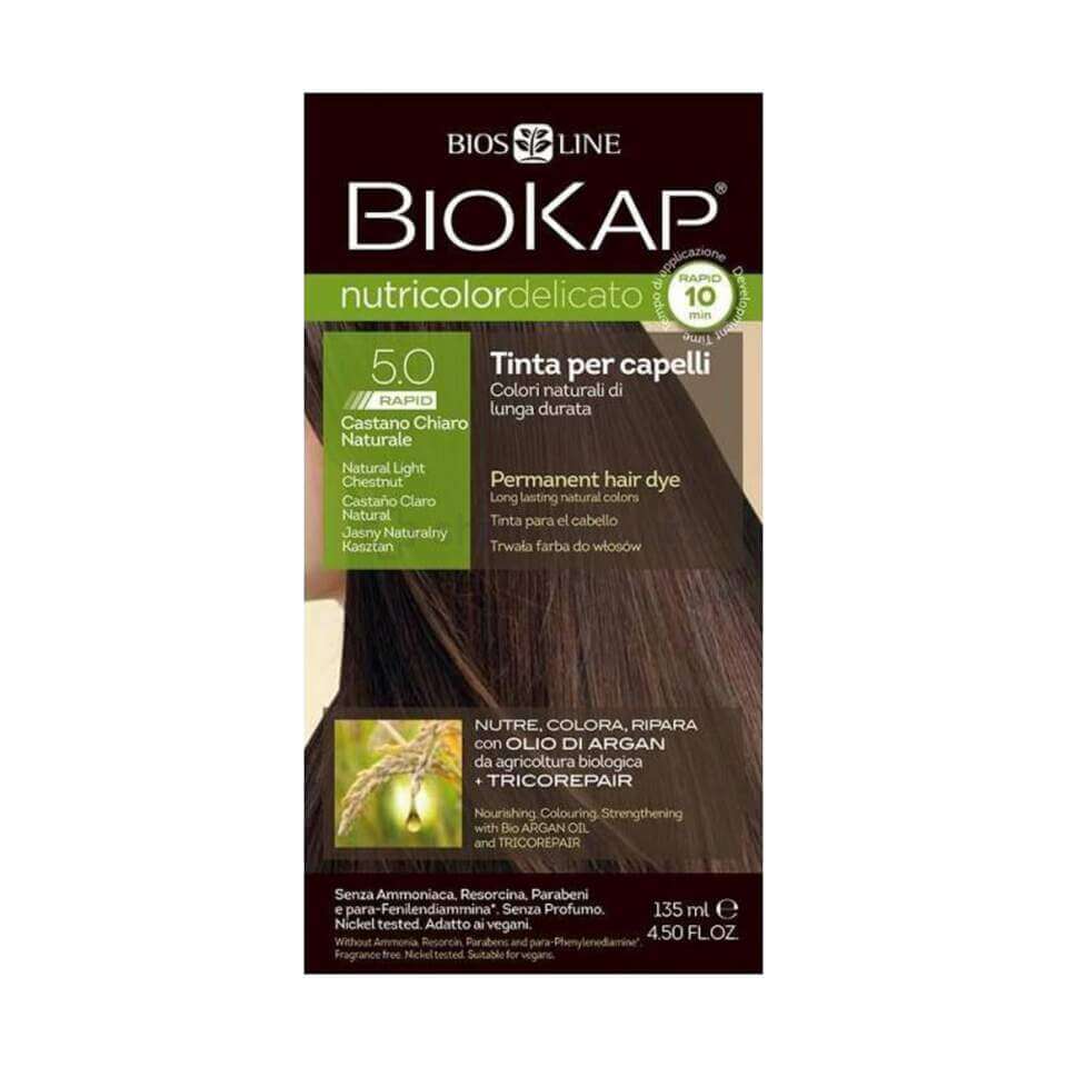 BIOKAP Delicato Rapid Farba za kosu 5.0