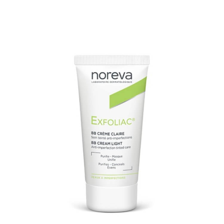 NOREVA Exfoliac BB krema bež, 30 ml