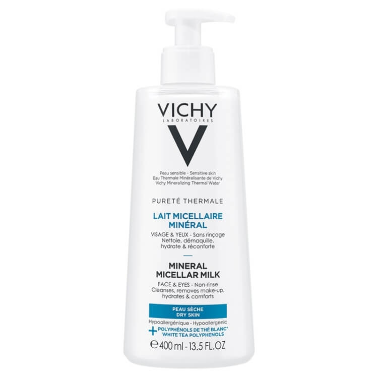 Vichy Purete thermale micelarno mleko za suvu kožu 400 ml