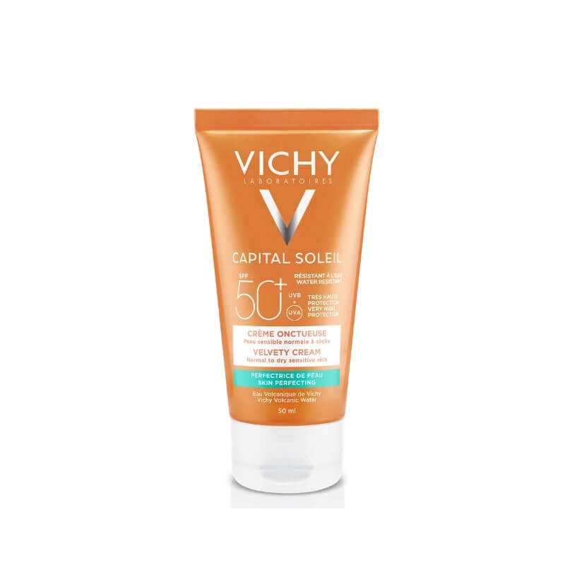 Vichy Capital Soleil Baršunasta krema SPF 50+ 50 ml