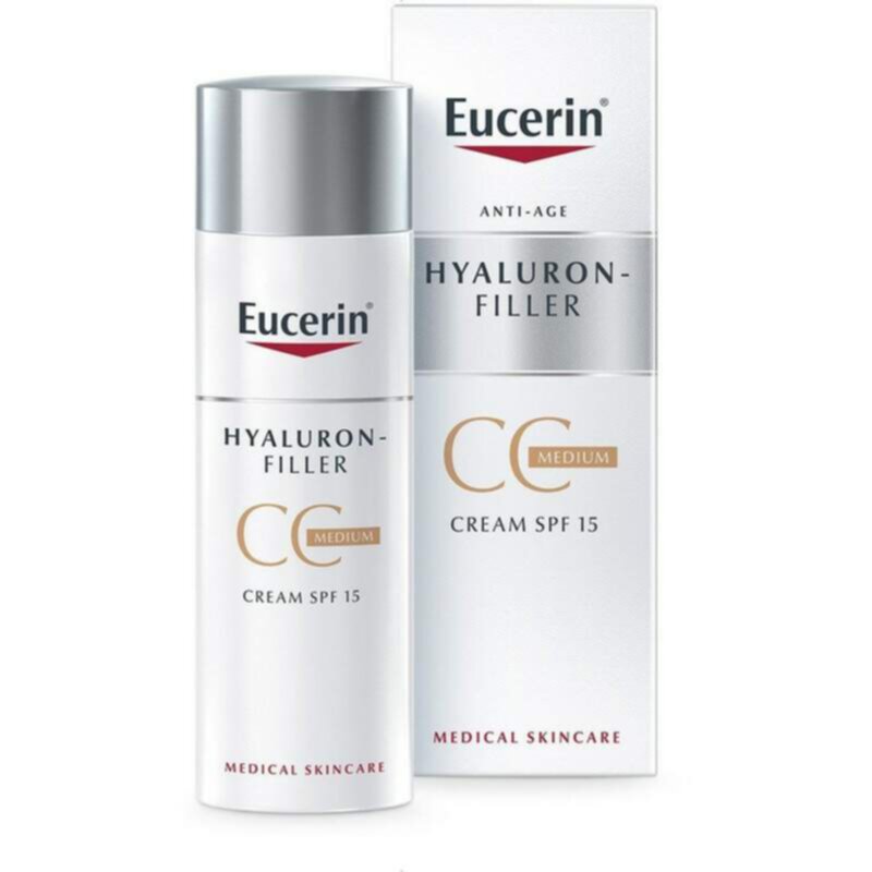 Eucerin Hyaluron-Filler CC krema tamna SPF15 50 ml