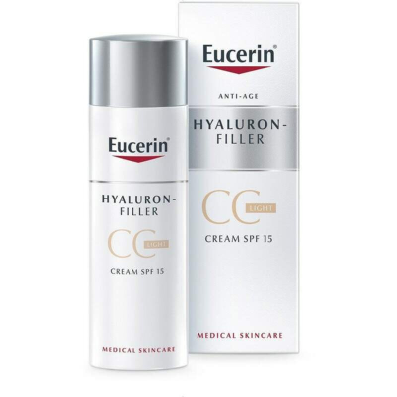 Eucerin Hyaluron-Filler CC krema svetla SPF15 50 ml