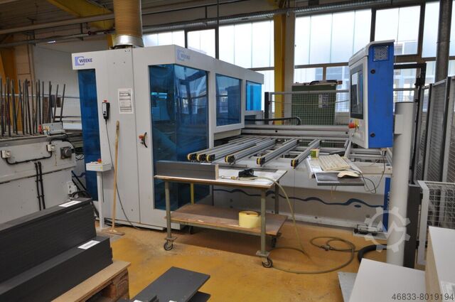 CNC machining center incl. hedgehog buffer
Weeke Optimat BHX 500