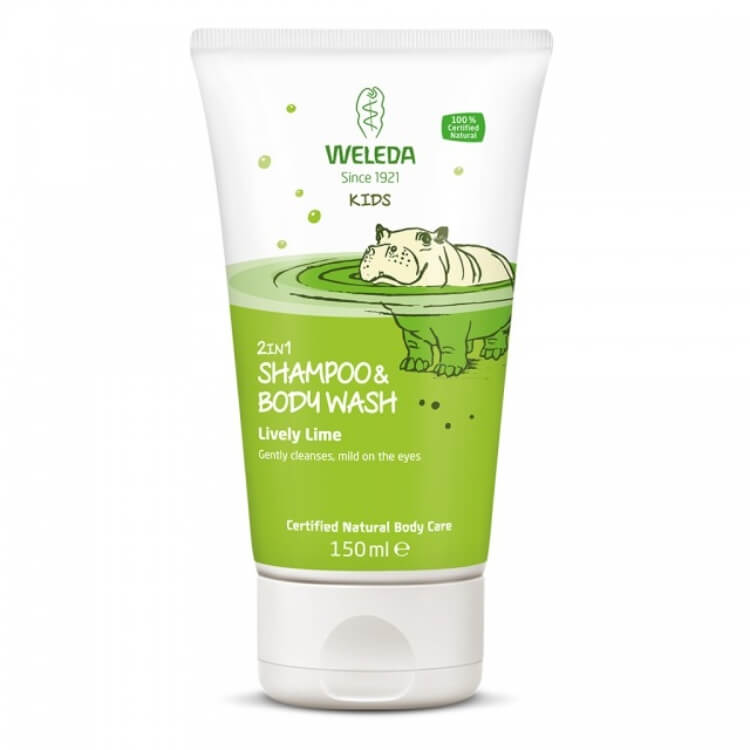 Weleda Limeta šampon i gel za tuširanje, 150 ml