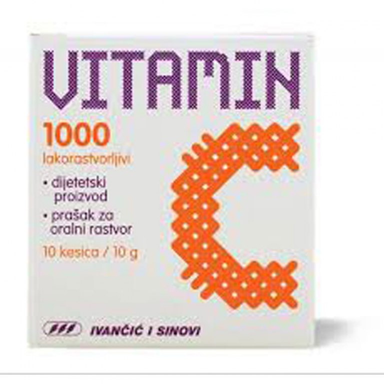 VITAMIN C KESICE 1000MG A10