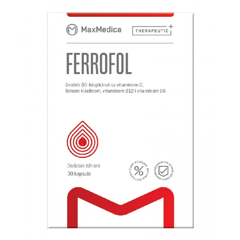 MAXMEDICA FERROFOL KAPSULE A30