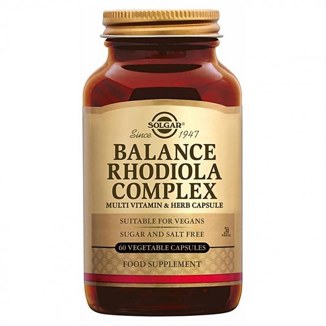 SOLGAR BALANCE RHODIOLA COMPLEX 60 KAPSULA