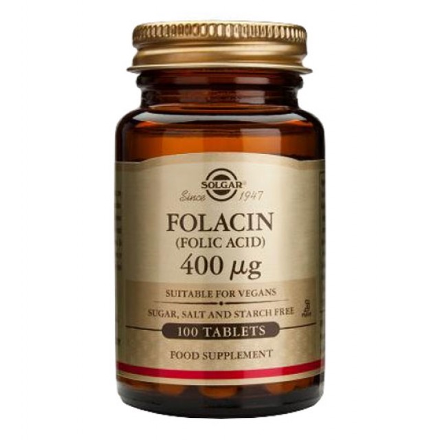 SOLGAR FOLACIN TBL A 100