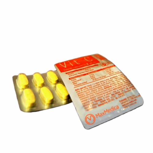 MAXMEDICA VITAMIN C TBL 40X10 KOM