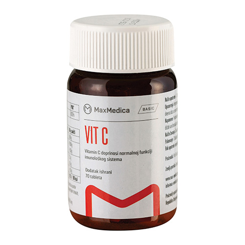 MAXMEDICA VITAMIN C TBL A 70 KOM