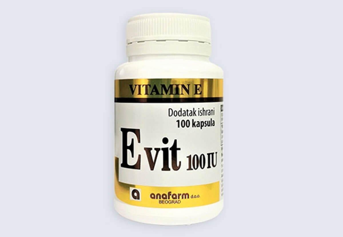 Vitamin E 100IU 100 kapsula