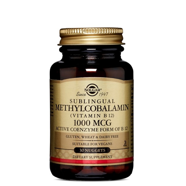 SOLGAR METILKOBALAMIN 1000MCG TBL A 30