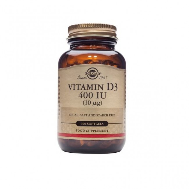 SOLGAR VITAMIN D CPS A100