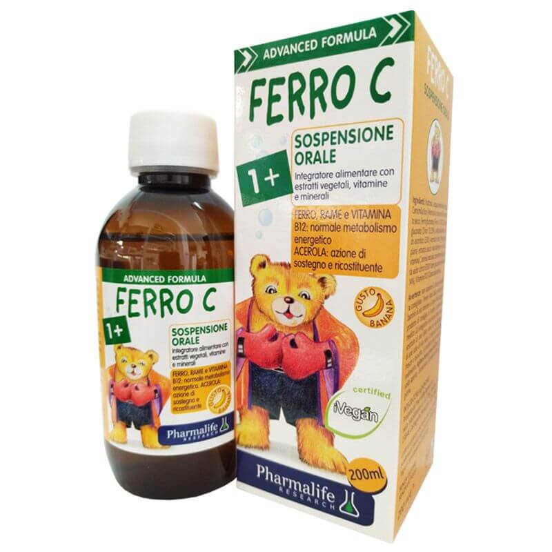 FERRO C BIMBI 1+ SIRUP 200ML