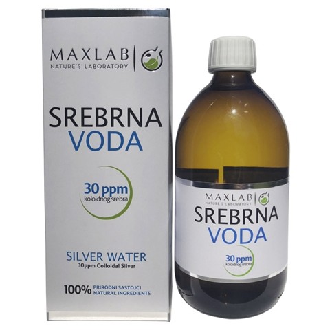 SREBRNA VODA KOLOID.30PPM 500ML